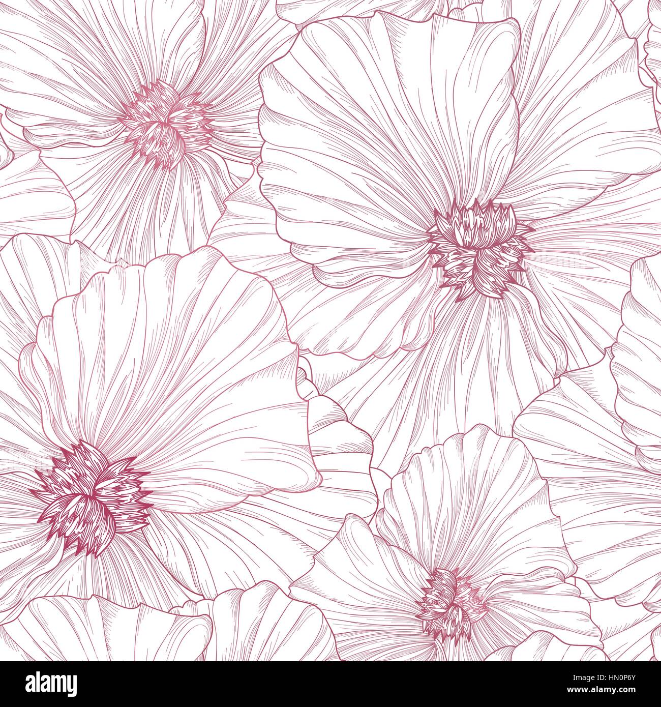 Floral seamless pattern. Flower background. Floral seamless texture ...