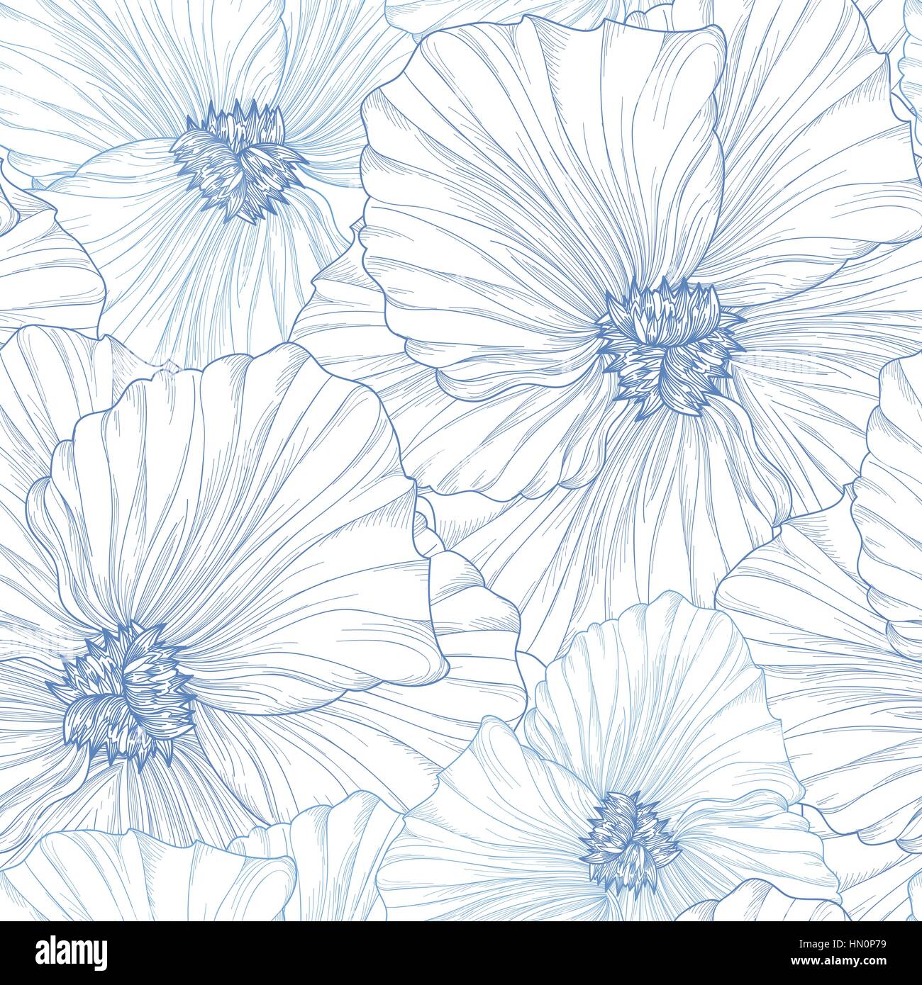 Floral seamless pattern. Flower background. Floral seamless texture ...