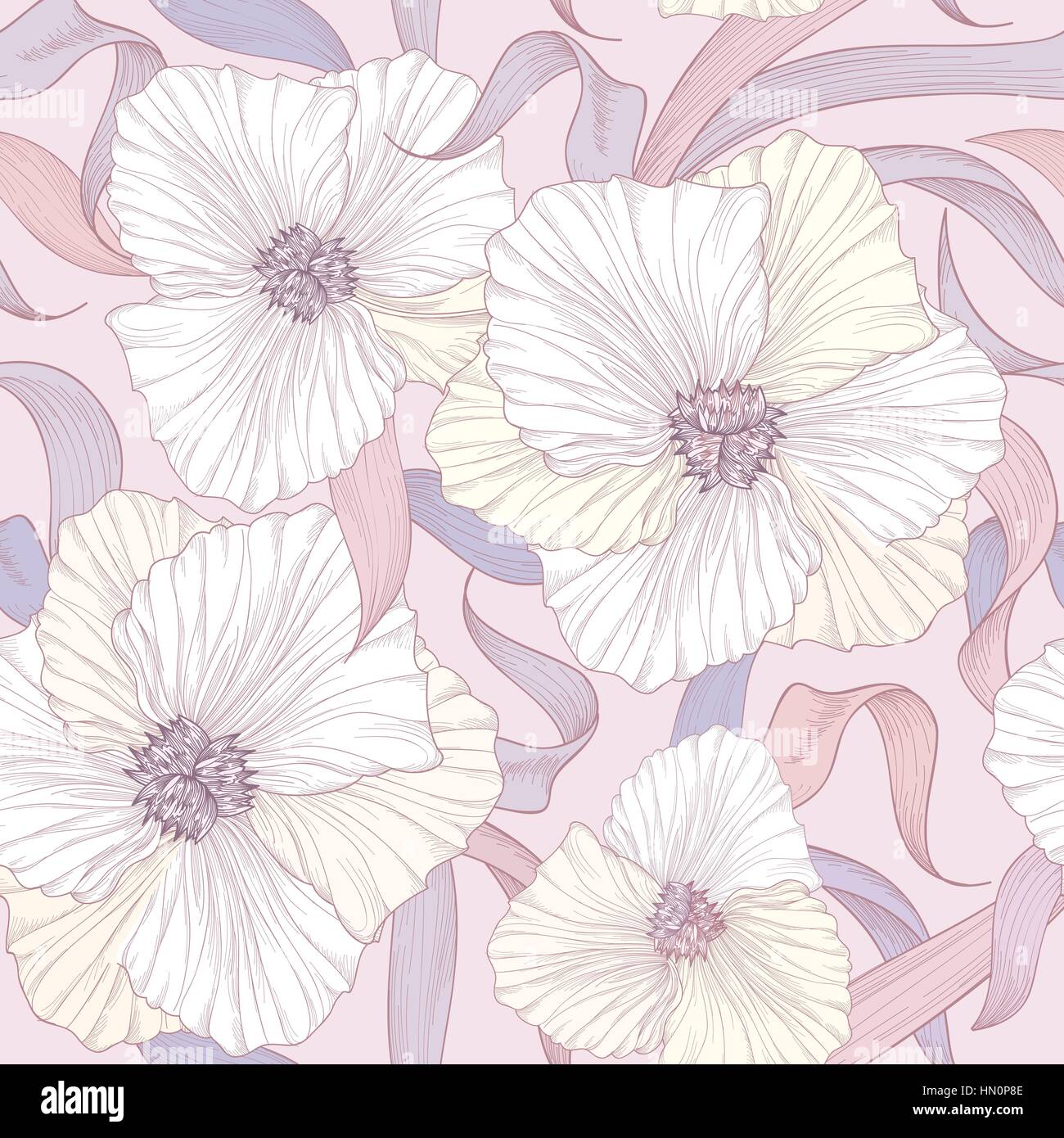 Floral seamless pattern. Flower background. Floral seamless texture ...