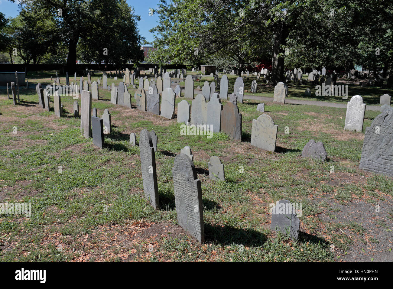 Old burying point salem hi-res stock photography and images - Alamy