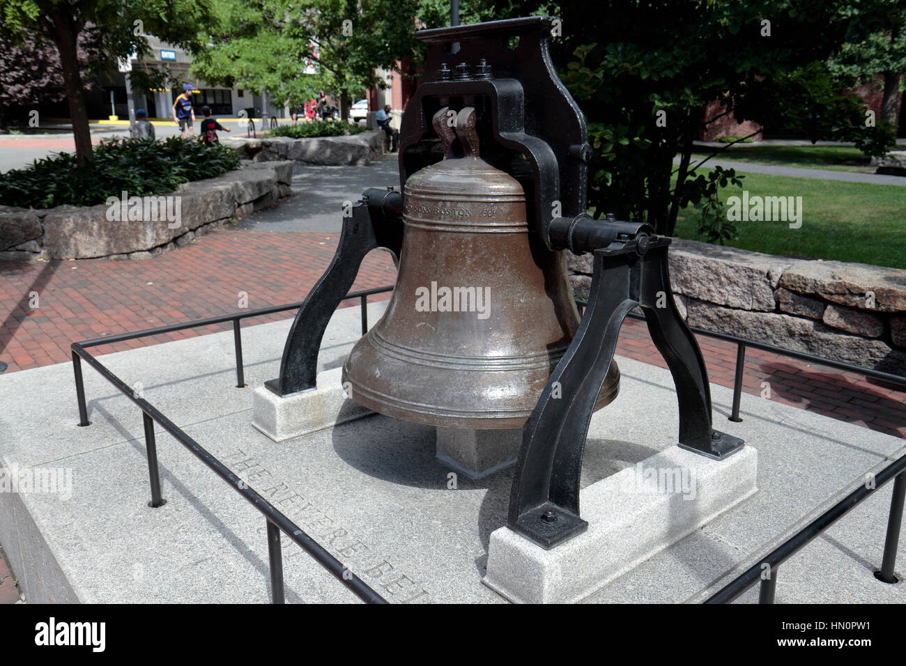 A Revere bell in Salem, Massachusetts, United States Stock Photo - Alamy