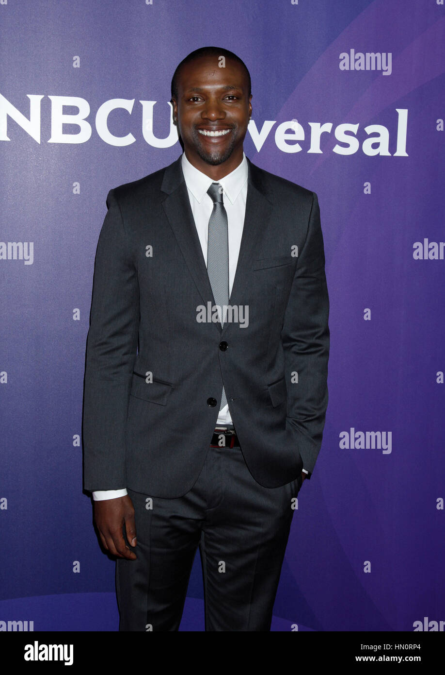 Rob Brown arrives at the NBCUniversal Press Tour at the 2015 TCAs on ...