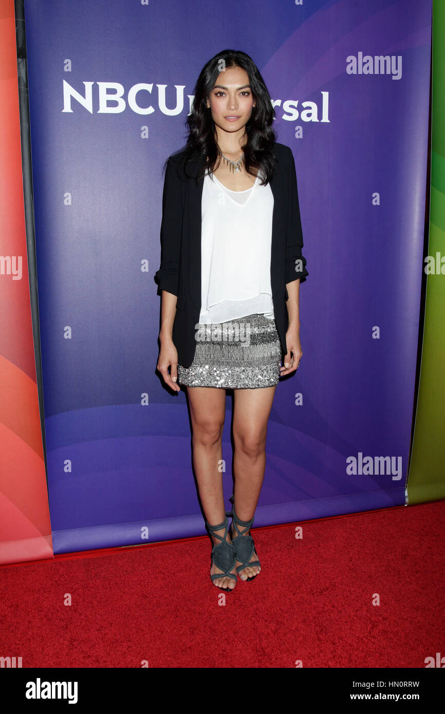 Florence Faivre arrives at the NBCUniversal Press Tour at the 2015 TCAs ...