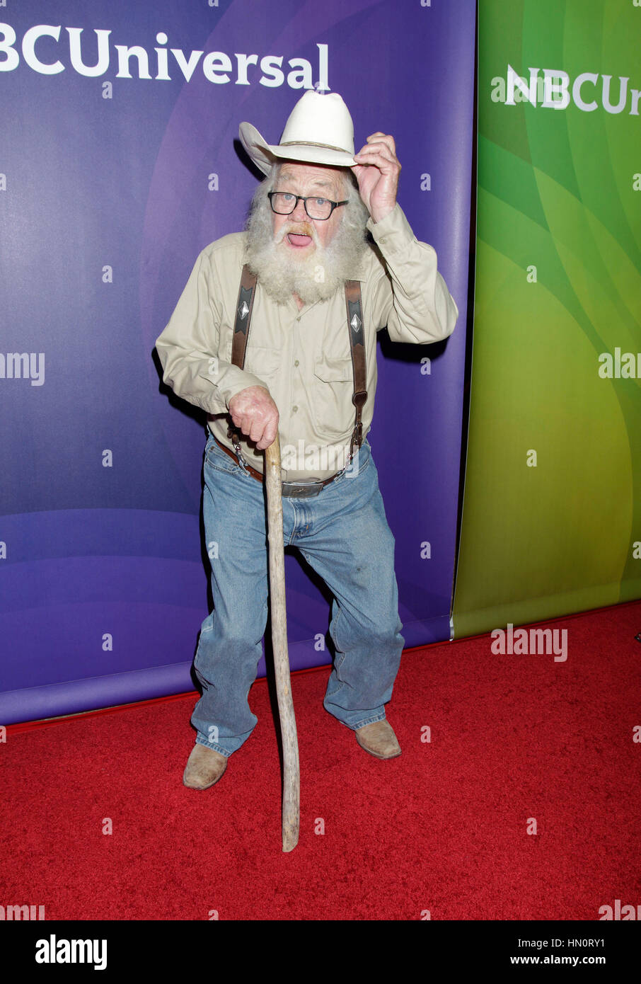 Gil Prather arrives at the NBCUniversal Press Tour at the 2015 TCAs on ...