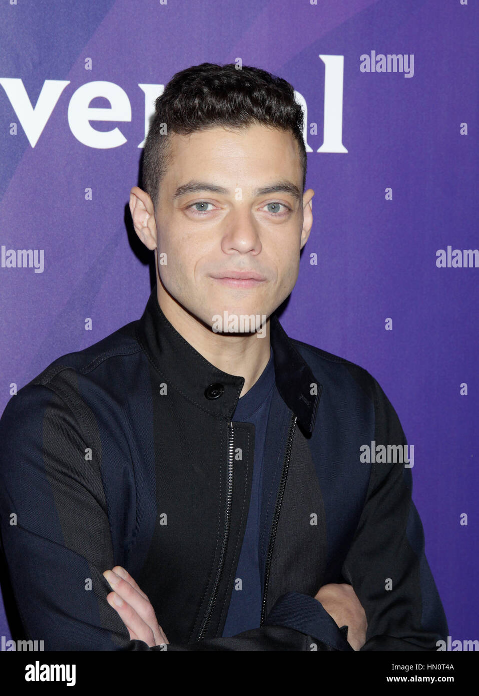 Rami Makek arrives at the NBCUniversal Press Tour at the 2015 TCAs on ...