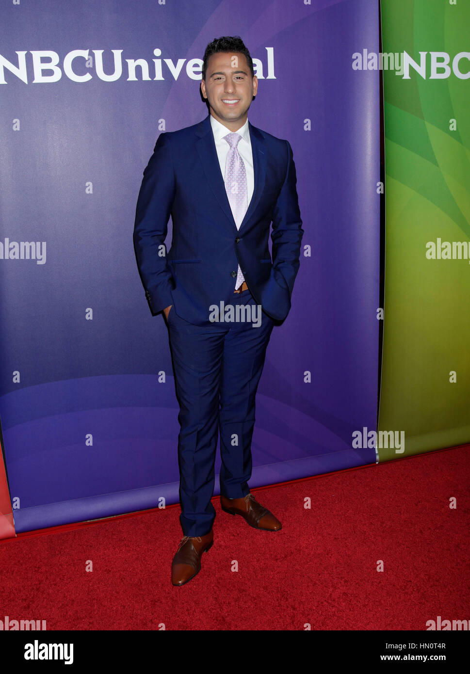Josh Altman arrives at the NBCUniversal Press Tour at the 2015 TCAs on ...