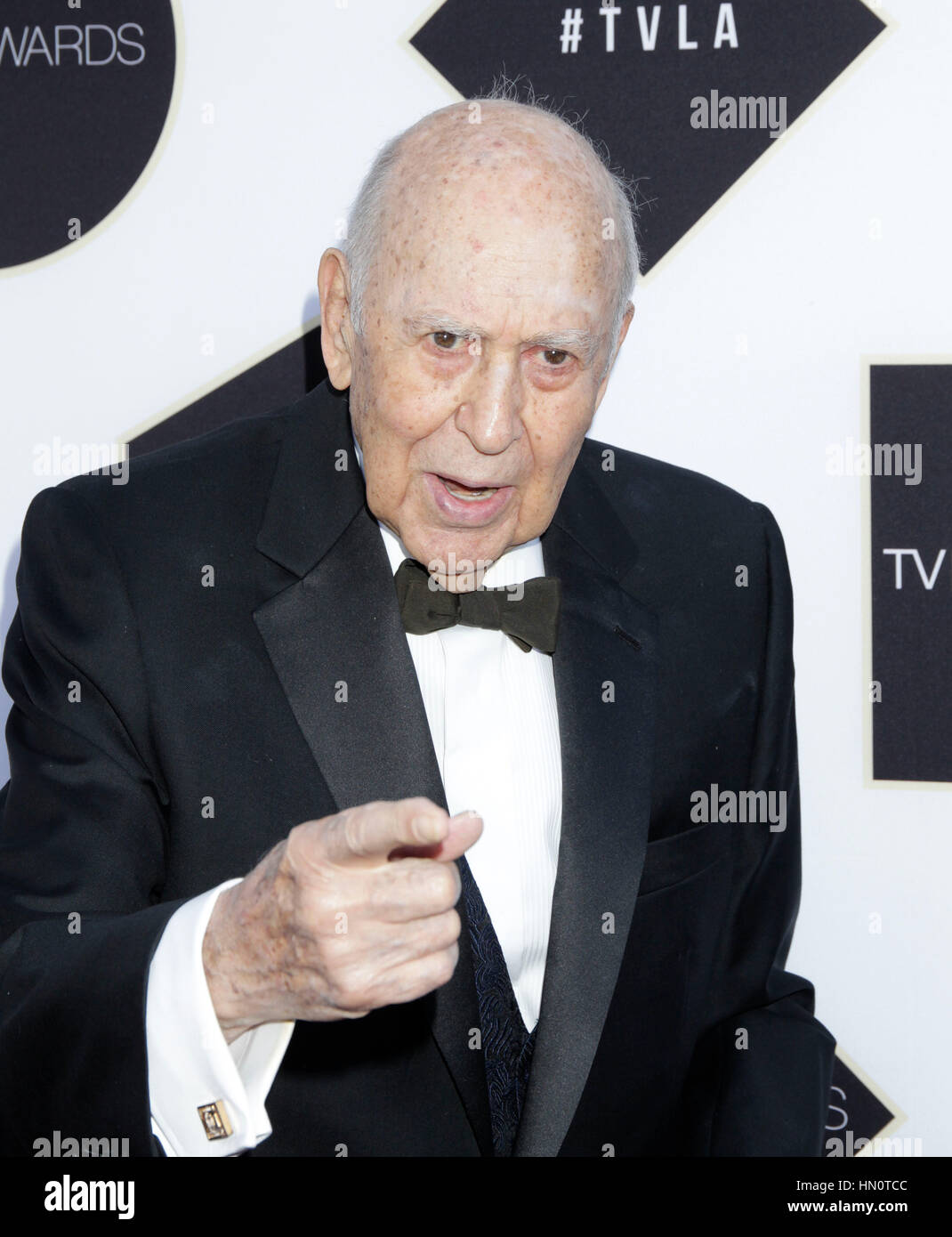 Carl Reiner arrives at the TV Land Awards on April 11, 2015 in Beverly ...