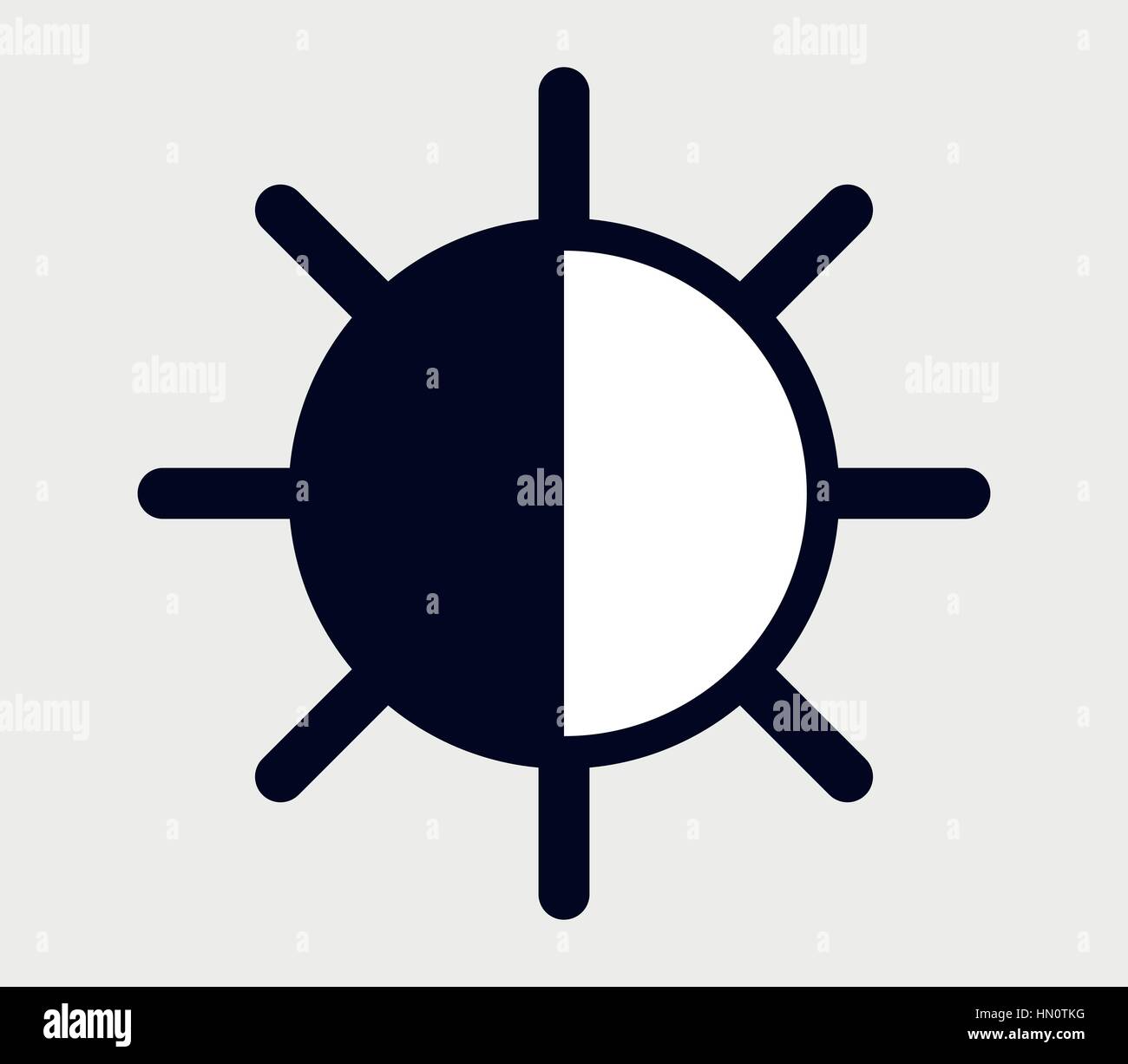 Contrast icon hi-res stock photography and images - Alamy