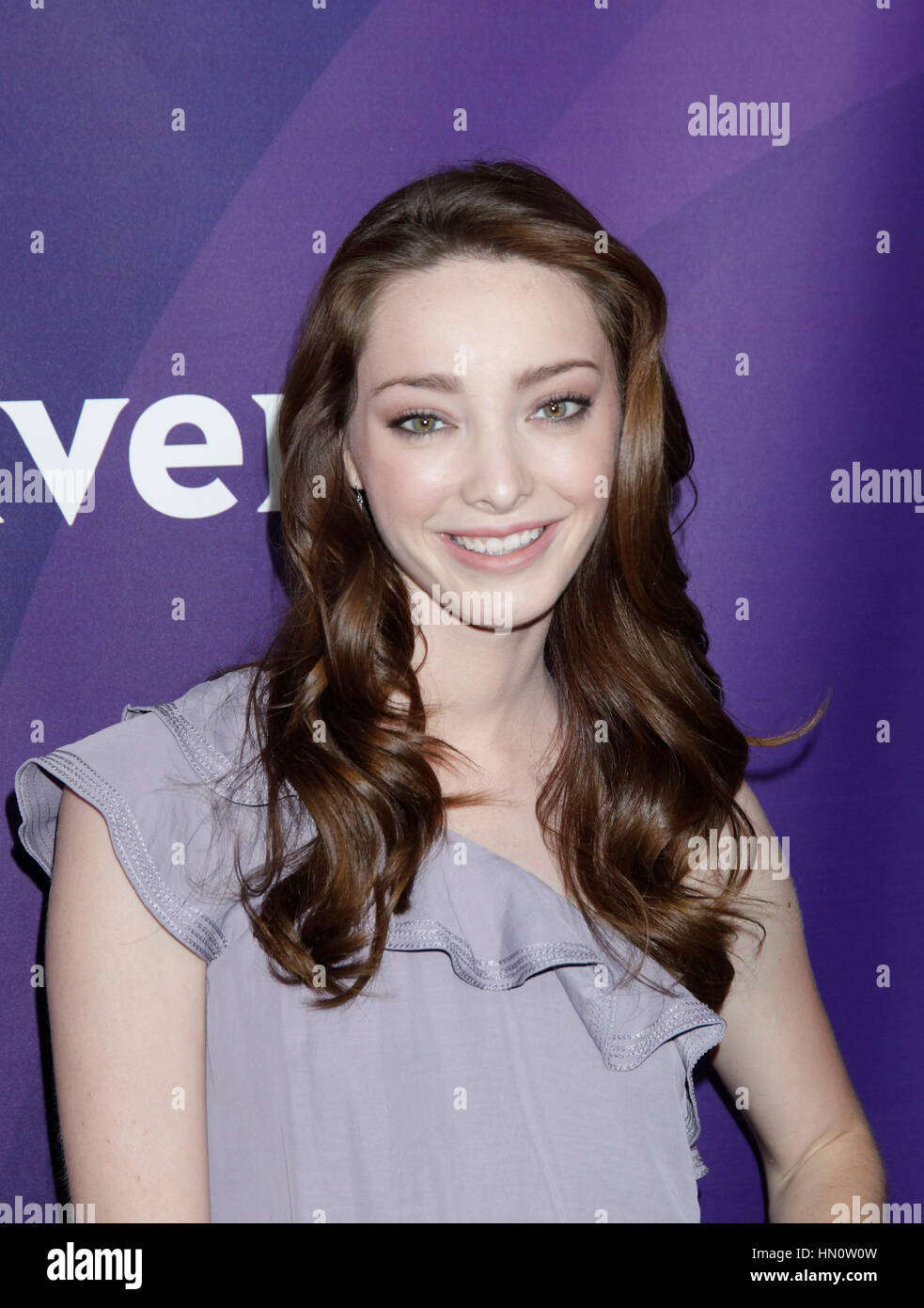 Emma Dumont arrives at the NBCUniversal Summer Press Day 2015 on April ...