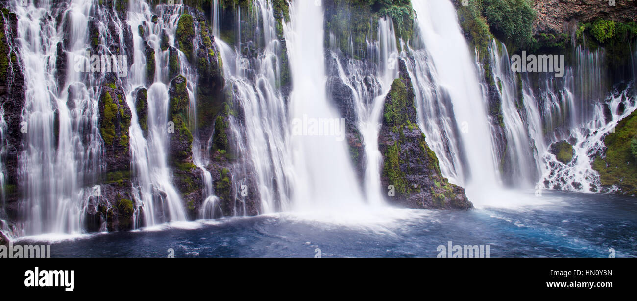 Beautiful Burney Falls Memorial State Park Stock Photo - Alamy