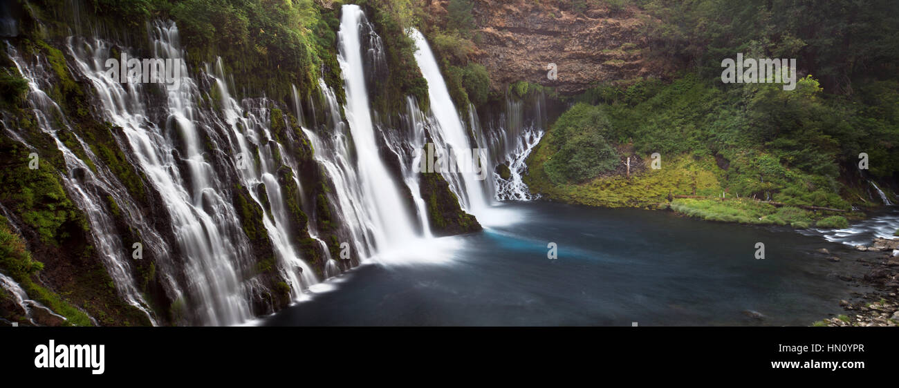 Beautiful Burney Falls Memorial State Park Stock Photo - Alamy