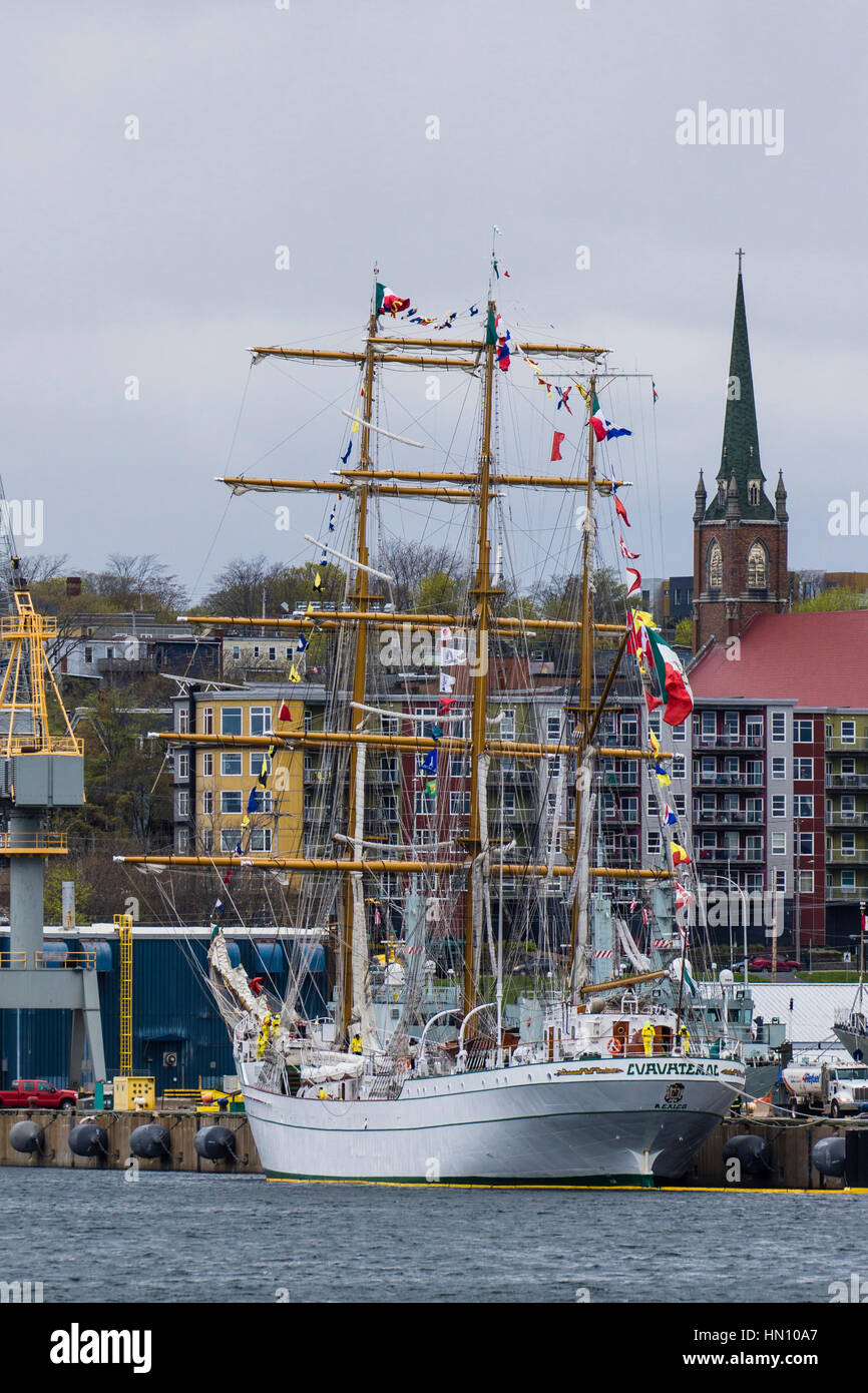 Mexican Navy sail training vessel ARM CUAUHTEMOC in Halifax, Nova ...