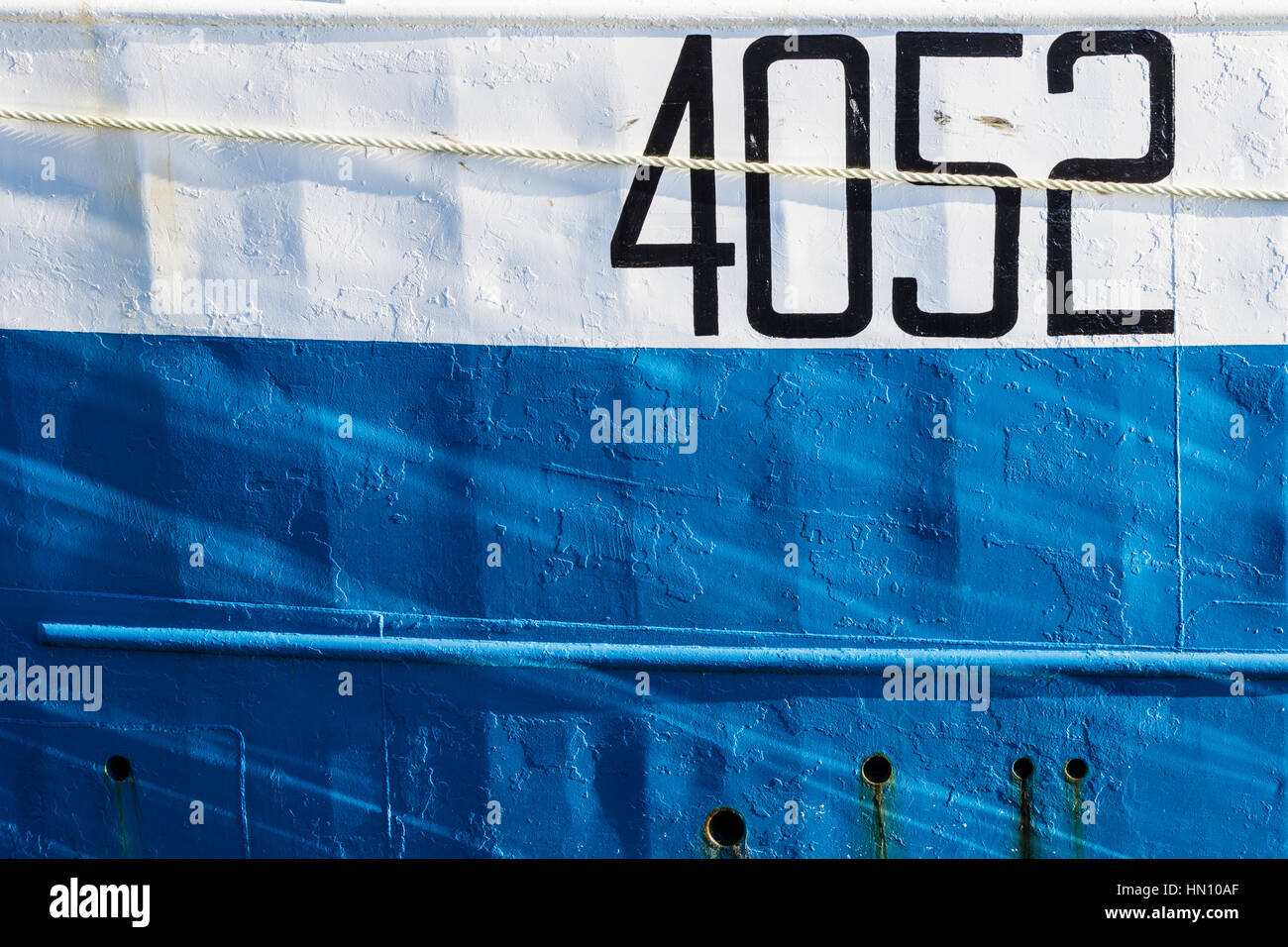 Fishing boat registration number hi-res stock photography and images ...