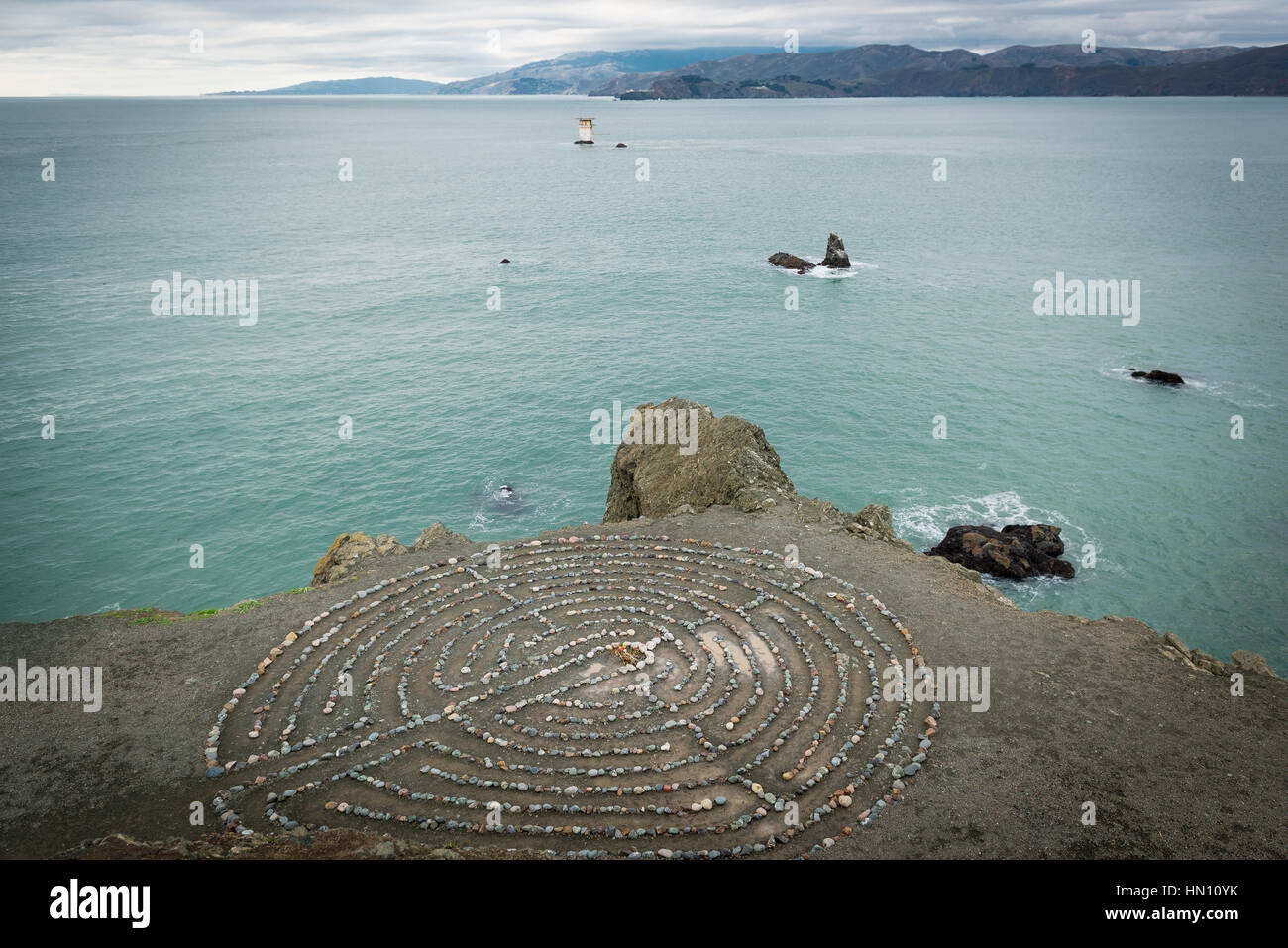 Labyrinth hill hi-res stock photography and images - Alamy