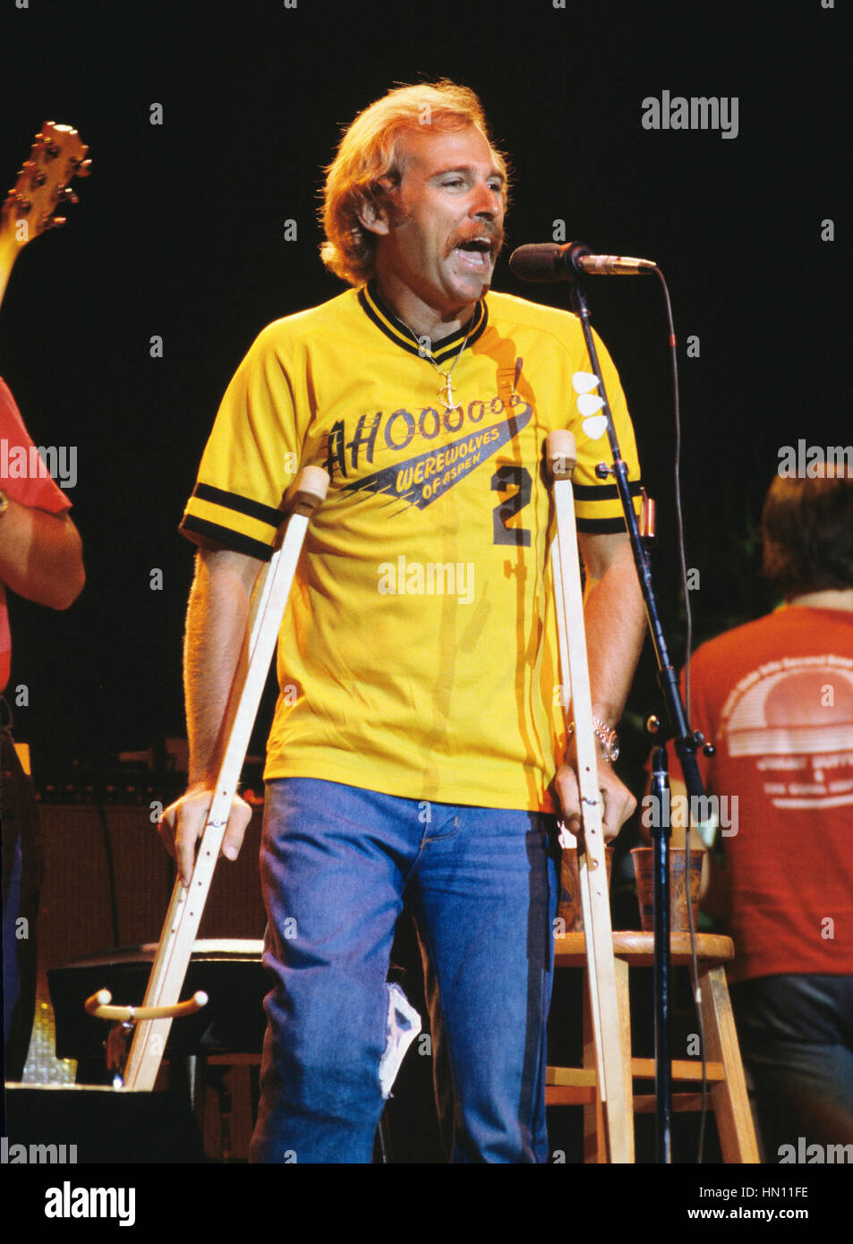 Jimmy Buffett pictured performing by Darryl Pitt Stock Photo - Alamy