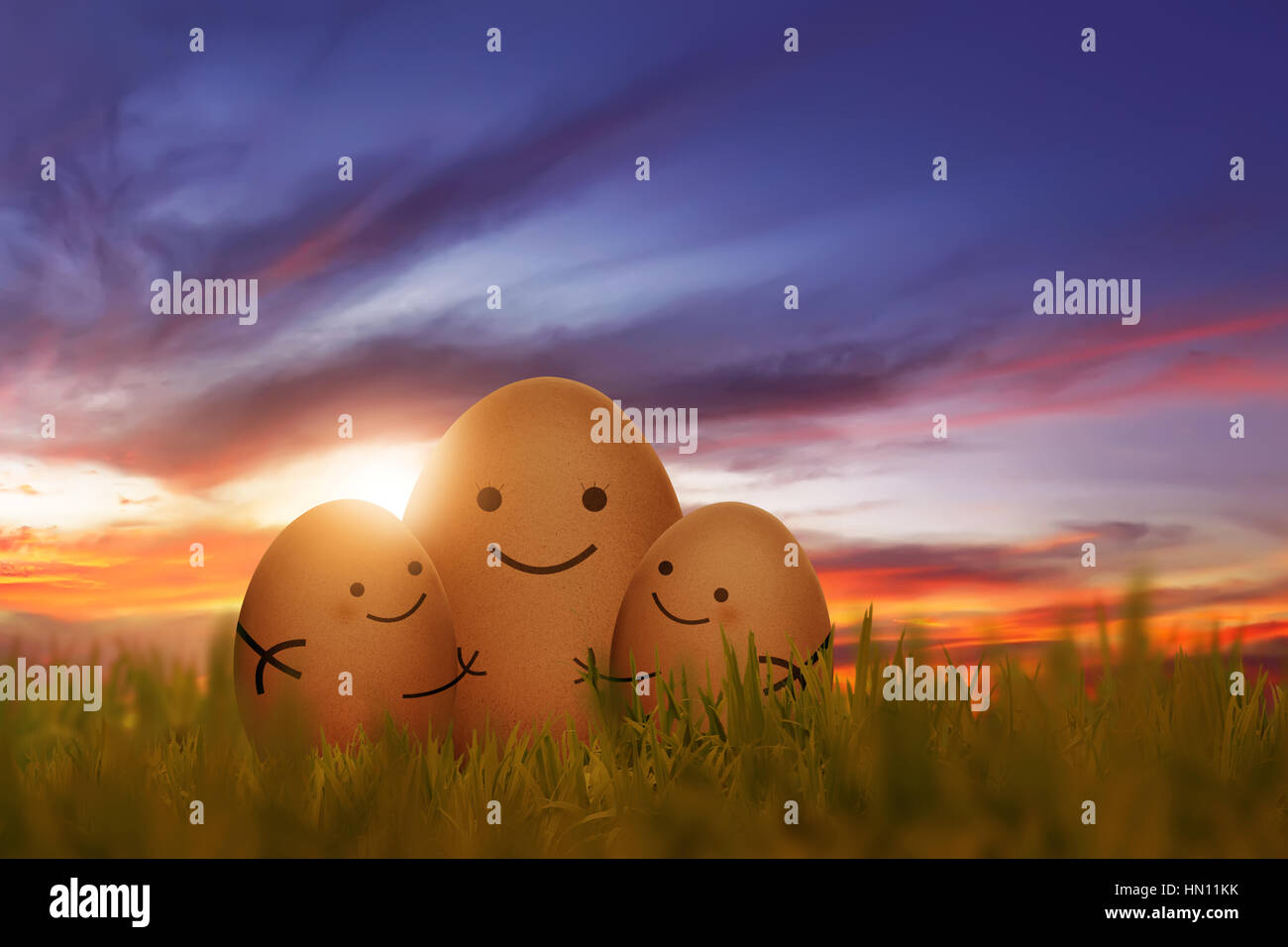 Big and small egg hi-res stock photography and images - Alamy