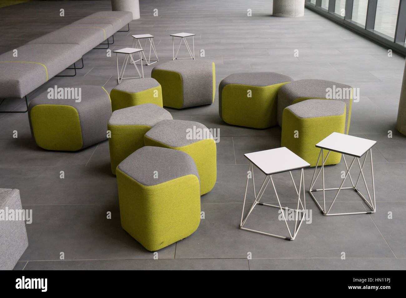 A modern corporate meeting or breakout area Stock Photo - Alamy