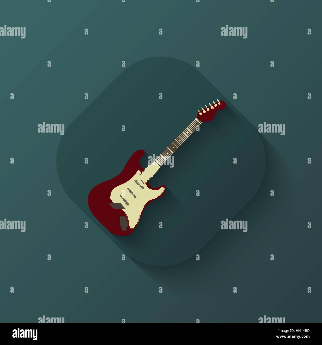 Bass guitar shadow hi-res stock photography and images - Alamy