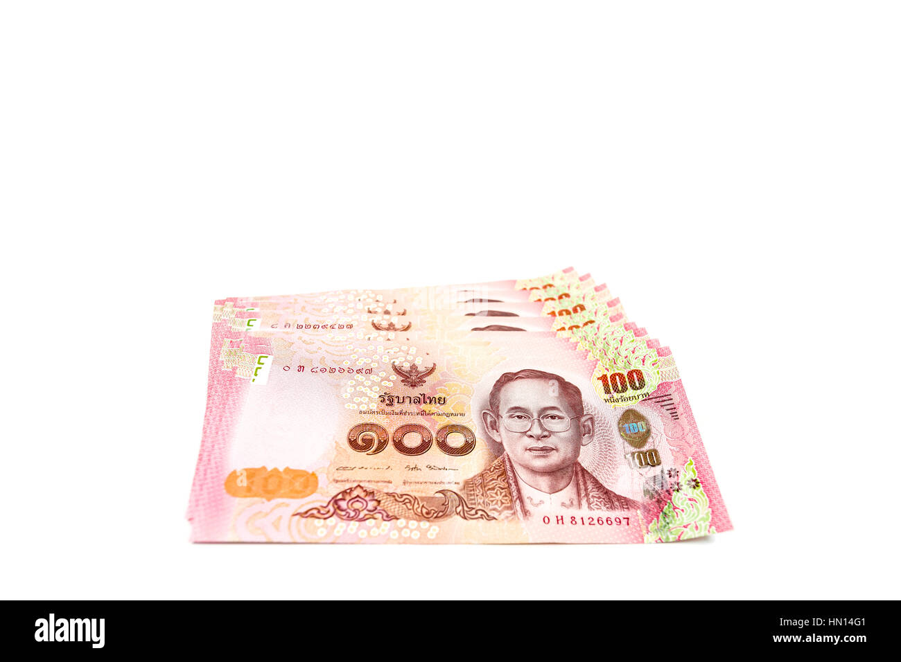 BANGKOK, THAILAND - JANUARY 28 2017 : New 2017 Thai bill one hundred ...