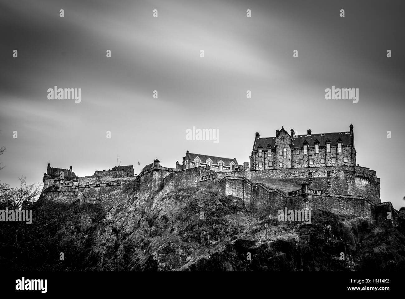 Edinburgh landscapes Black and White Stock Photos & Images - Alamy