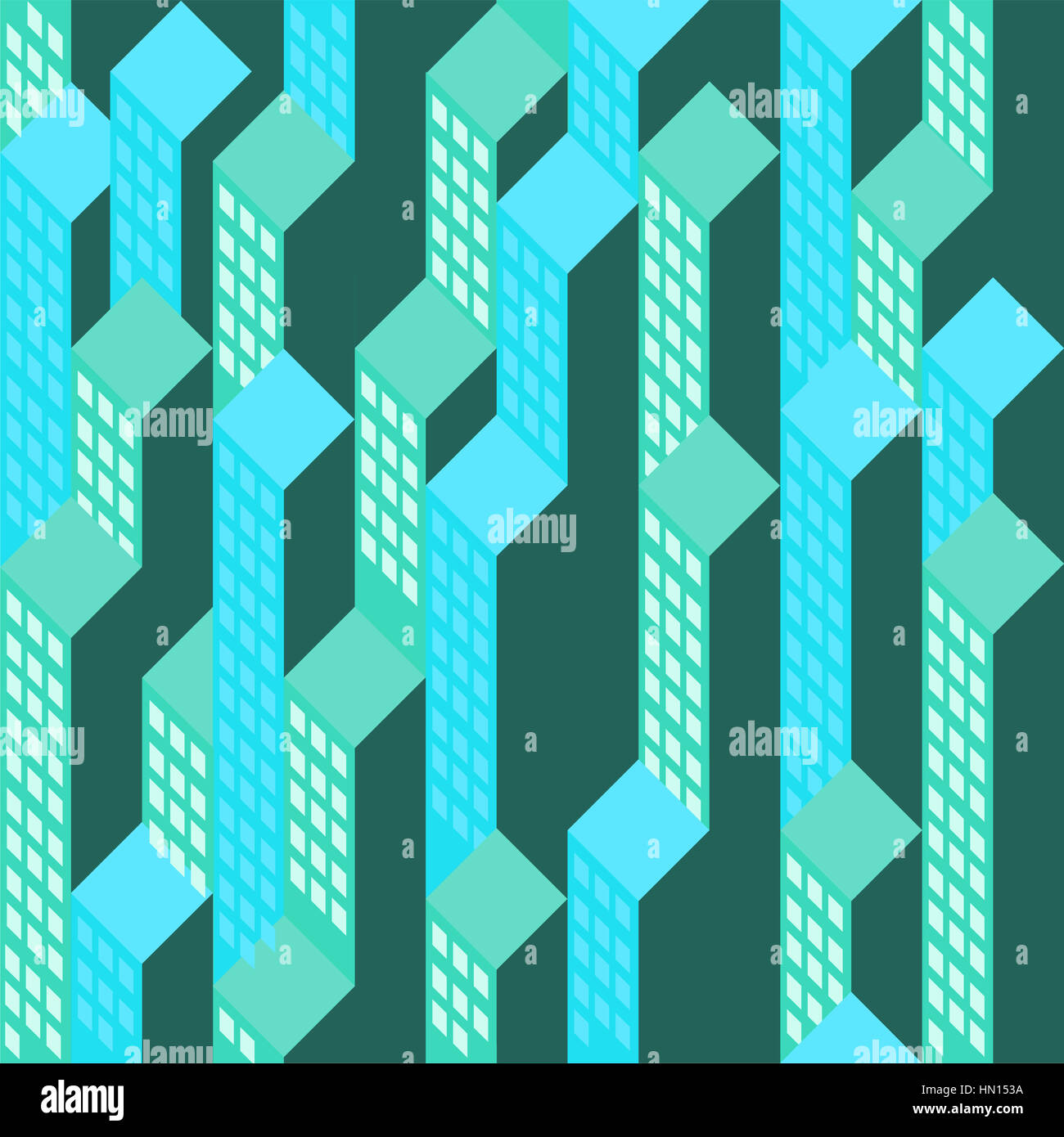 Top view on blue green blocks background Stock Photo - Alamy