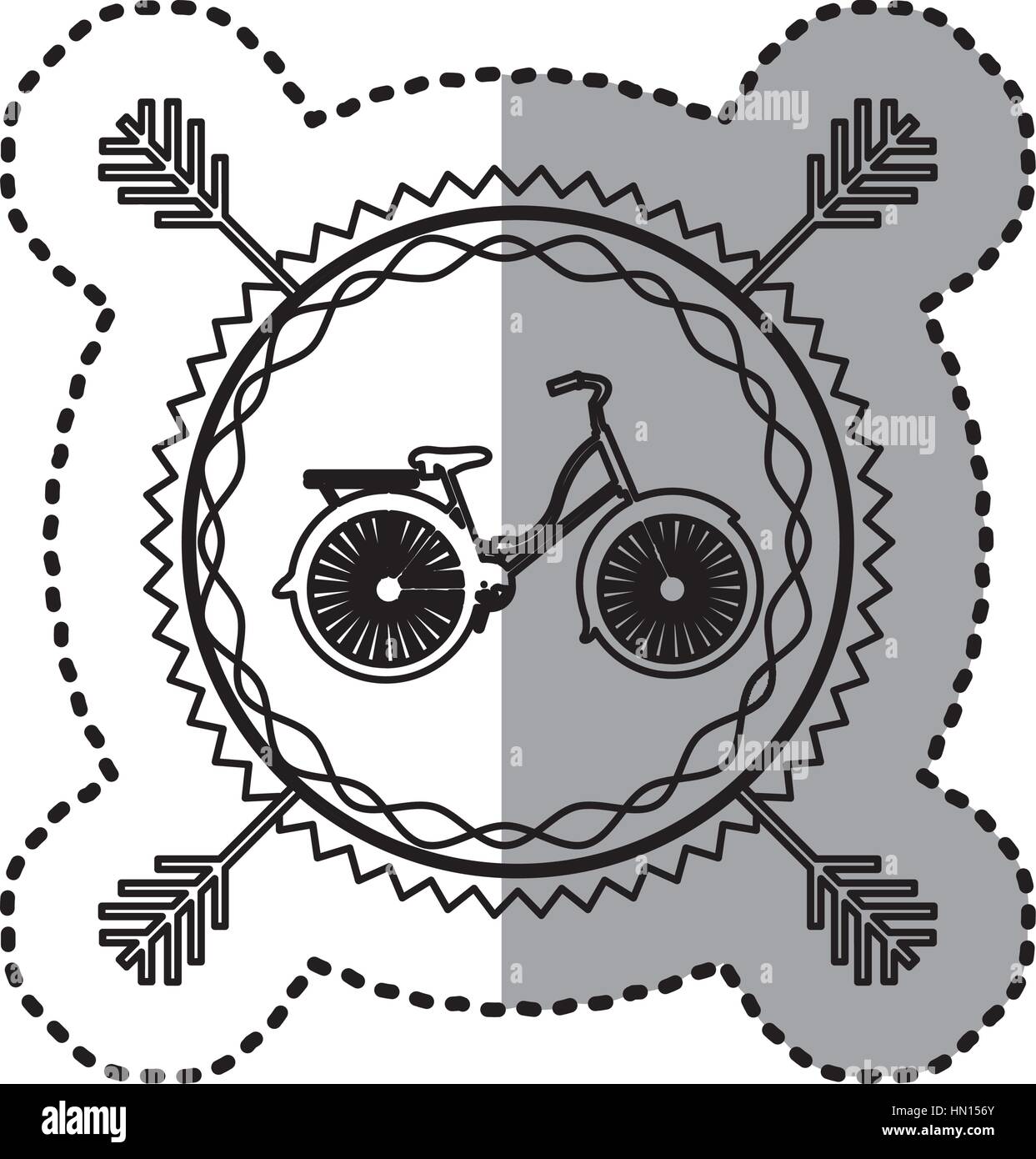 Mountain border crossing Stock Vector Images - Alamy