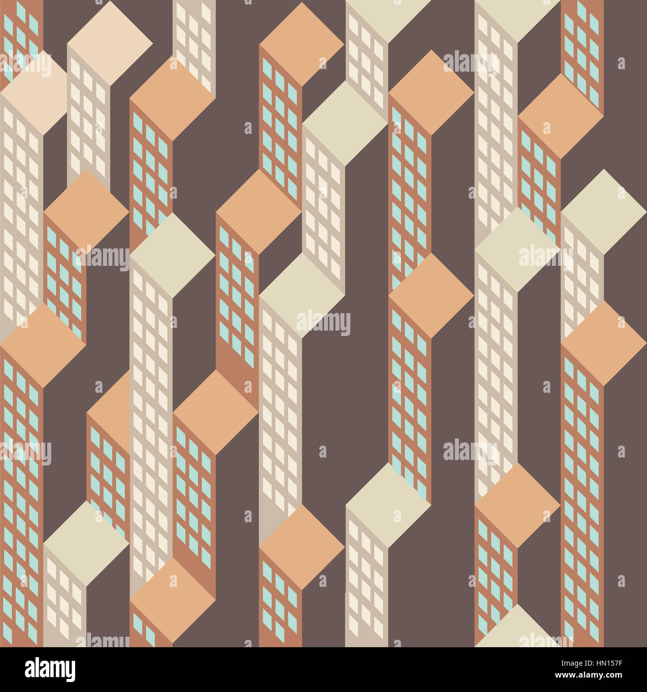 Top view on abstract houseblocks Stock Photo - Alamy