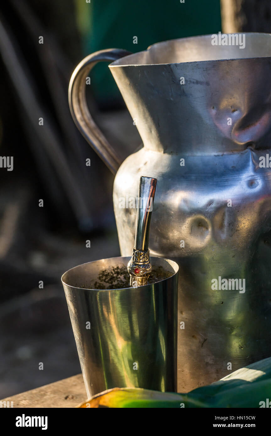 Mate tea pot hi-res stock photography and images - Alamy