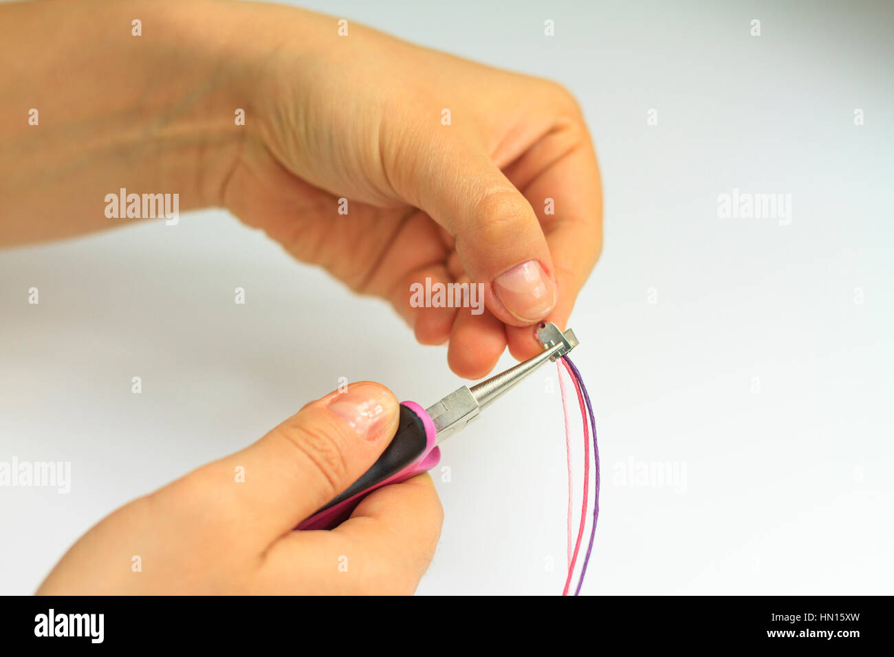 Glass beads necklace ancient hi-res stock photography and images - Alamy