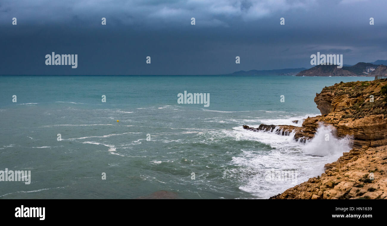 punta de pinet , benidorm Stock Photo - Alamy