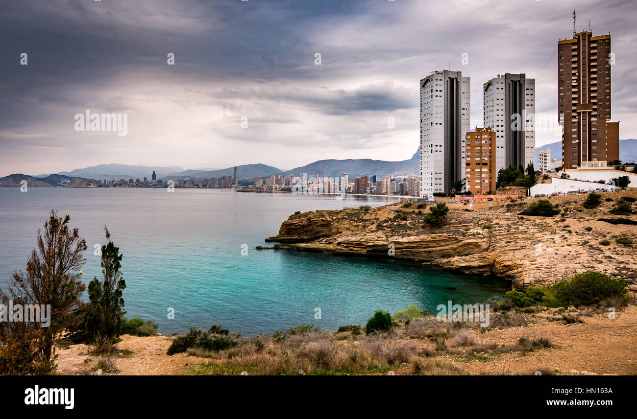 punta de pinet , benidorm Stock Photo - Alamy