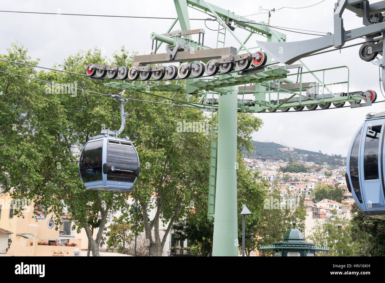 Maderia cable car hi-res stock photography and images - Alamy