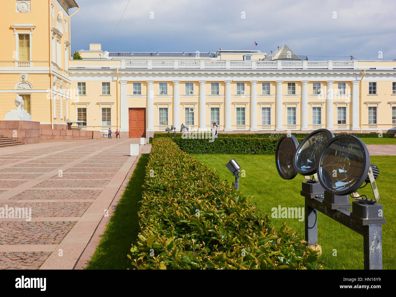 Mikhailovsky Palace, main building of the Russian Museum, Arts Square ...
