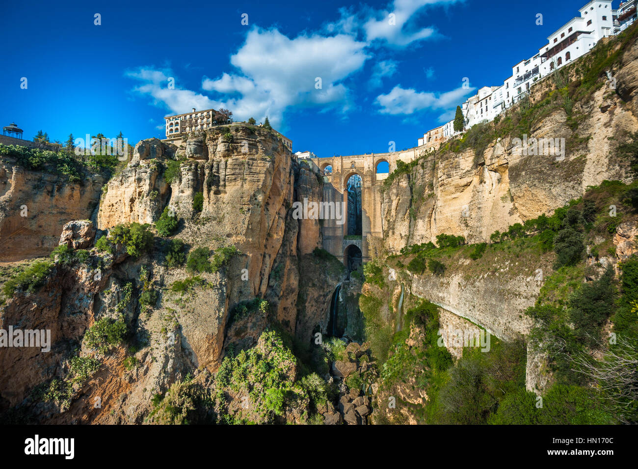 Bridge in Ronda, Andalusia, ronda, Spain Stock Photo - Alamy