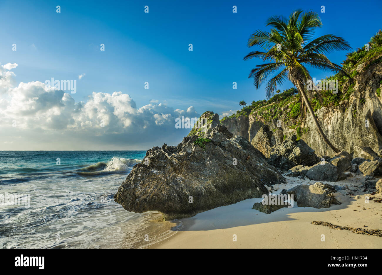 Tulum mexico beach hi-res stock photography and images - Alamy