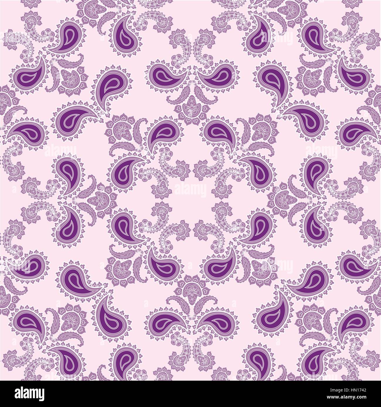 Abstract flourish seamless pattern Floral arabic ornament. Stylish ...