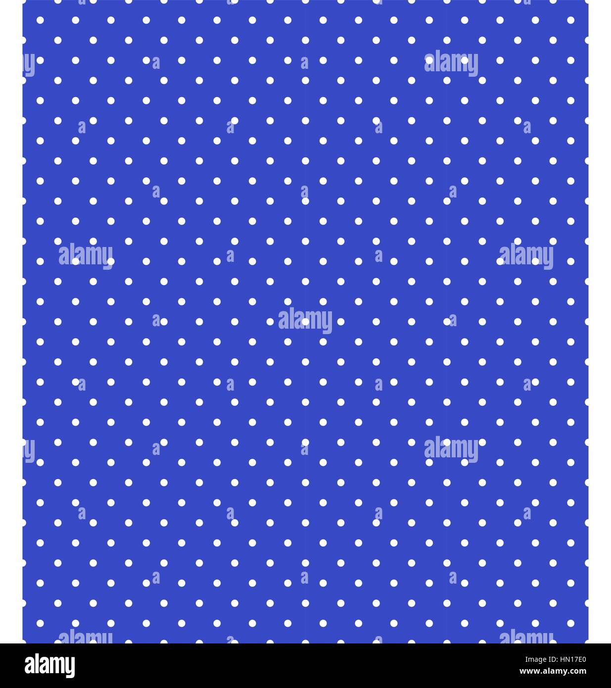 Seamless dot pattern. White dots on blue Stock Vector Image & Art - Alamy
