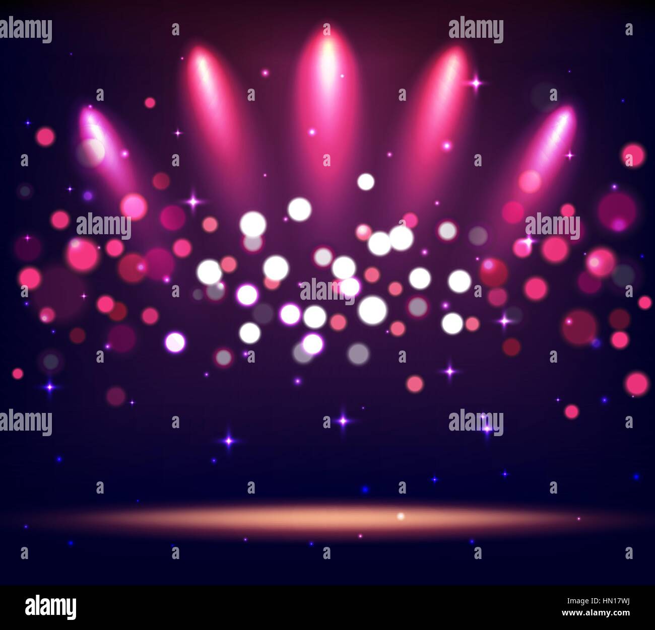 Illuminated spectacular light show Stock Vector Images - Alamy