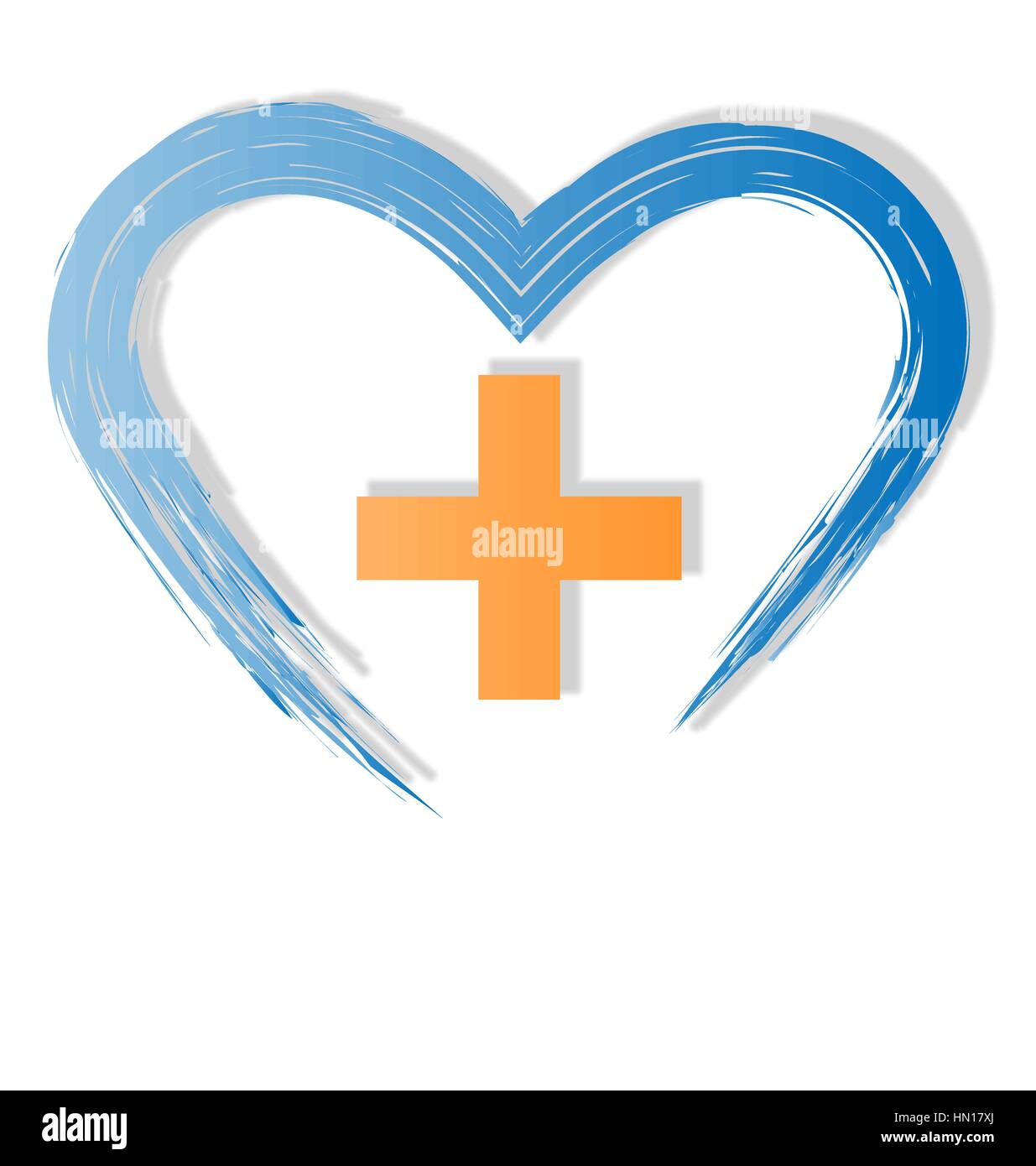 Healthcare emblem isolated on white Stock Vector Image & Art - Alamy