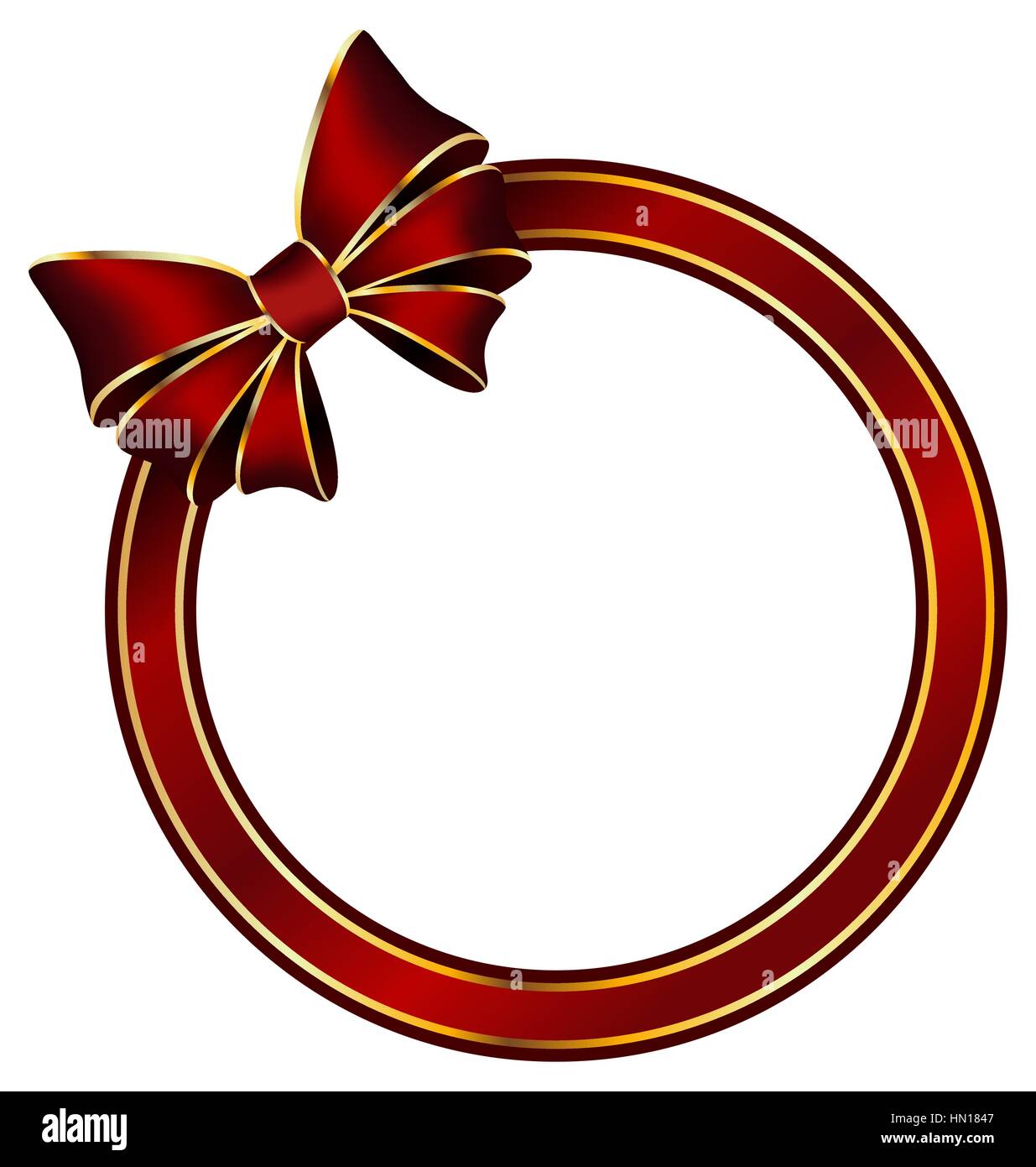 Satin bow photo Stock Vector Images - Alamy