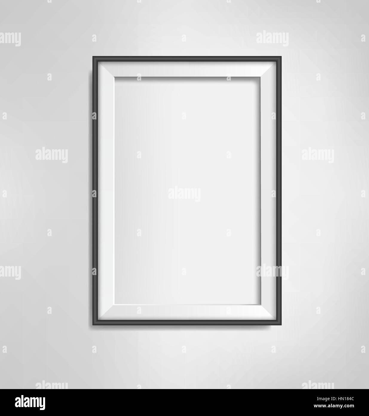 Black frame on grayscale background Stock Vector Image & Art - Alamy