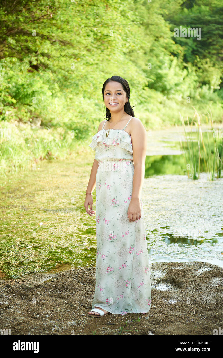Woman lake swim hi-res stock photography and images - Alamy