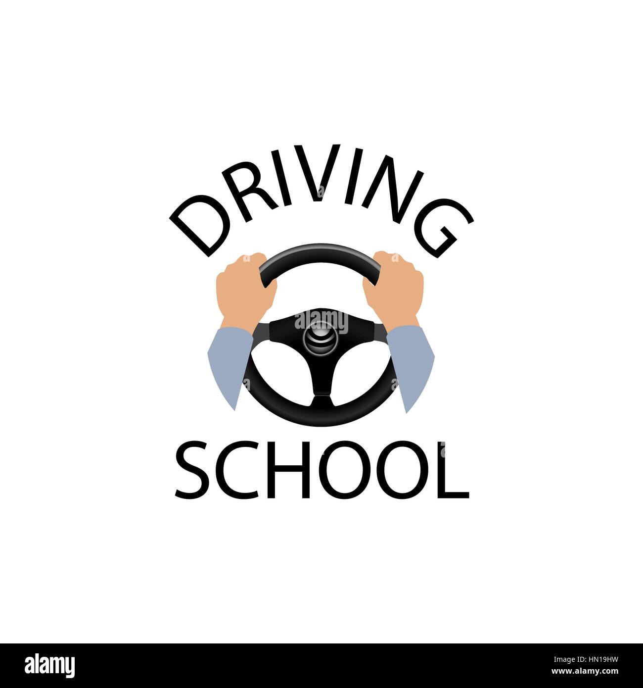 Cartoon man driving car sign hi-res stock photography and images - Alamy