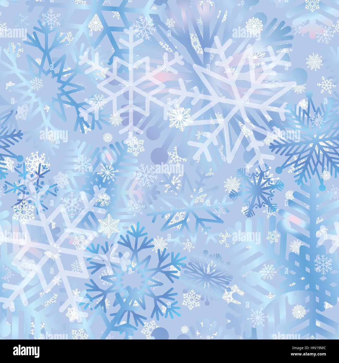 Snow tiled pattern. Snowflakes textured background. White snow falling ...