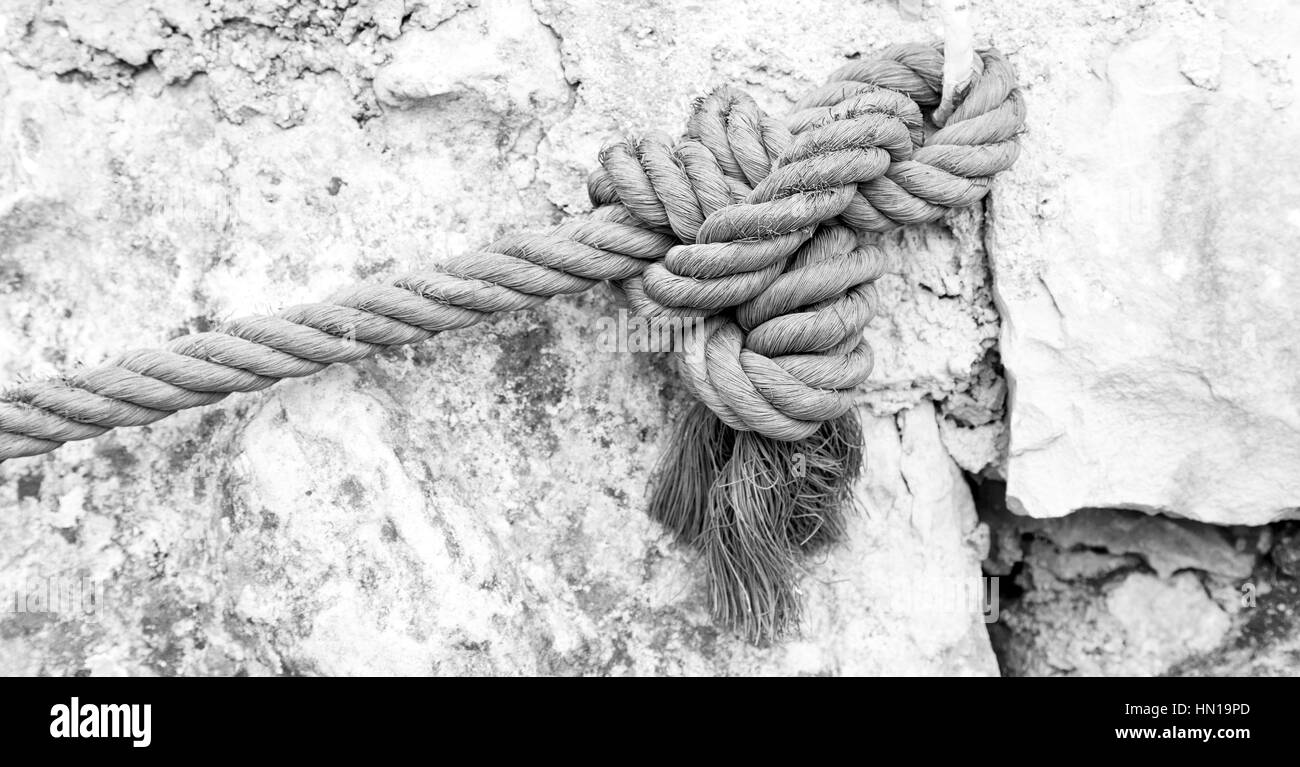 cord rope nautical cable like strong connection concept background ...