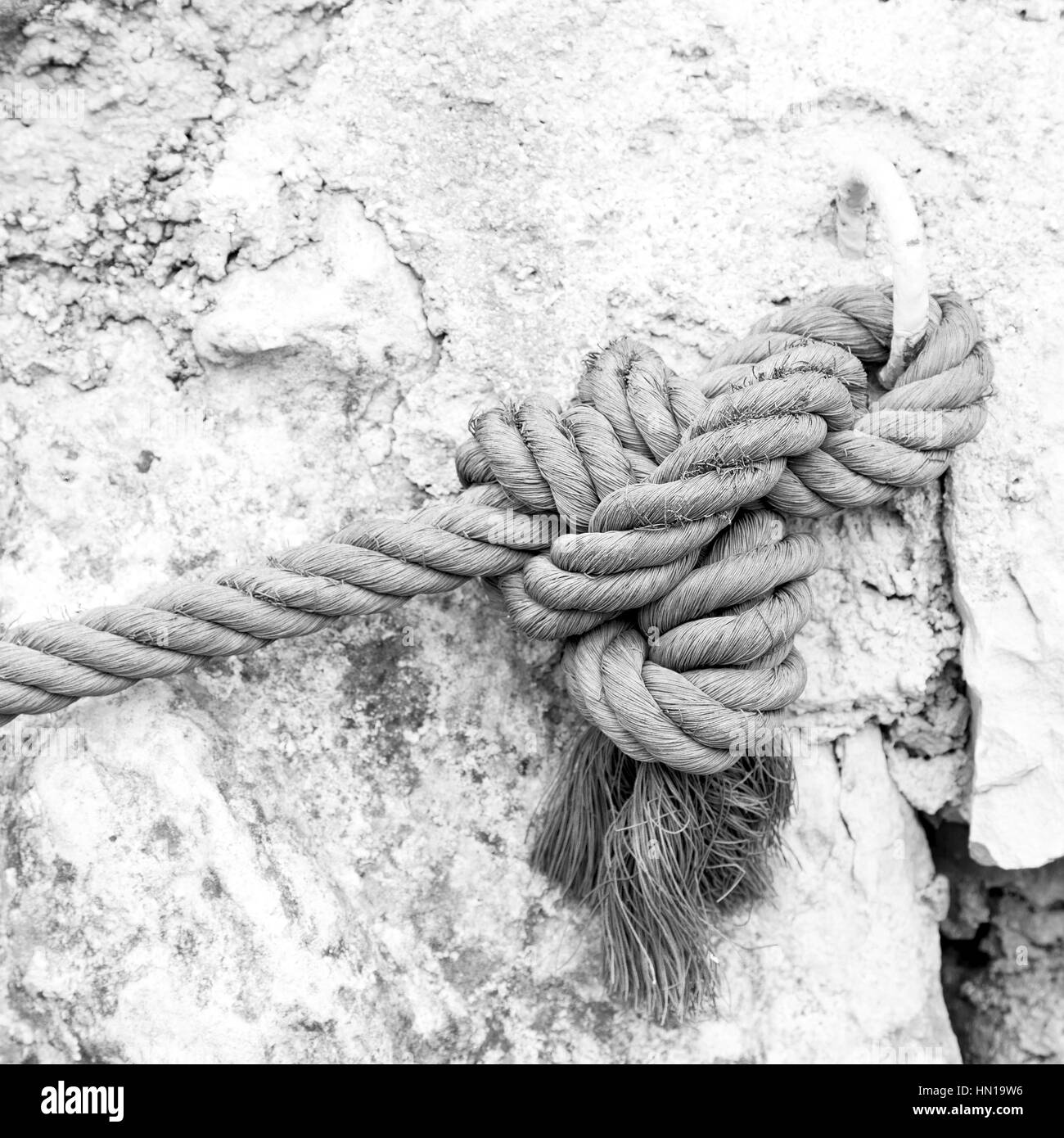 cord rope nautical cable like strong connection concept background ...