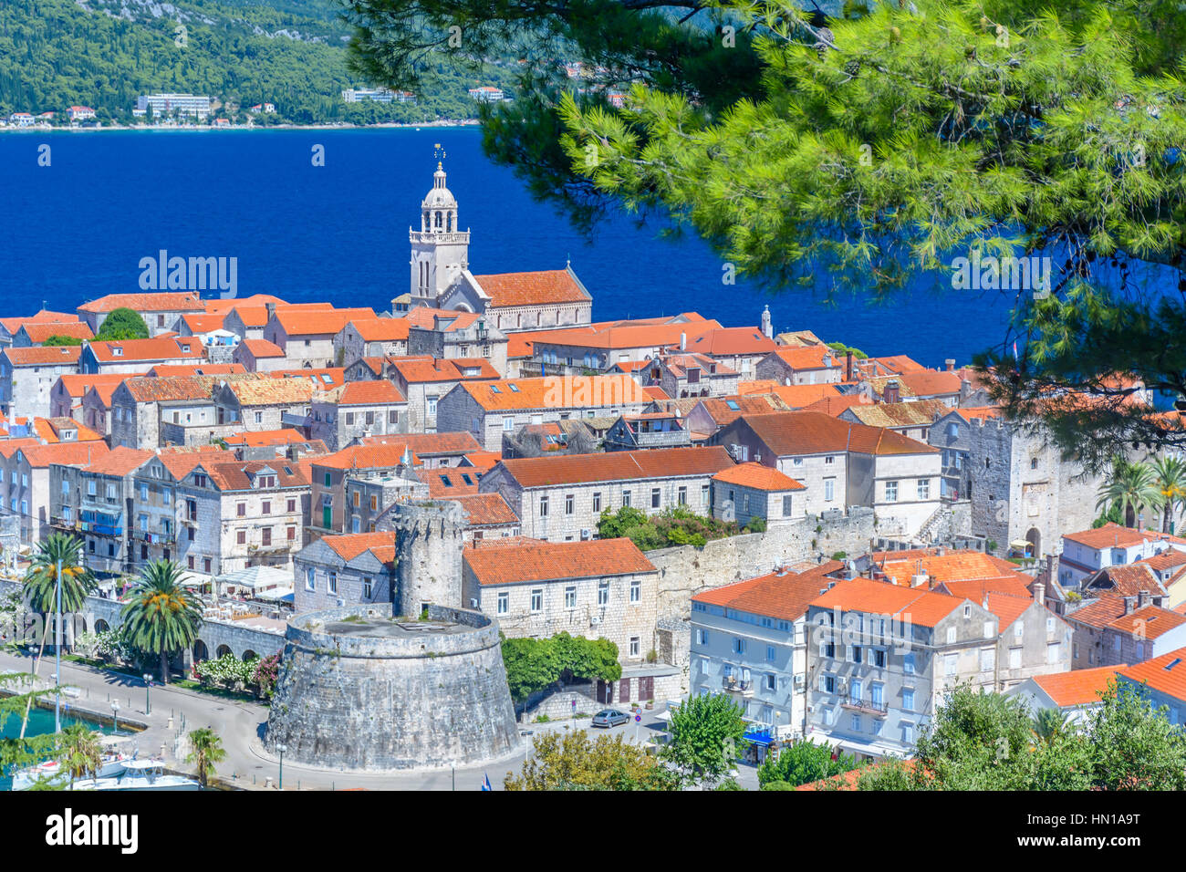 Korcula town walls hi-res stock photography and images - Alamy