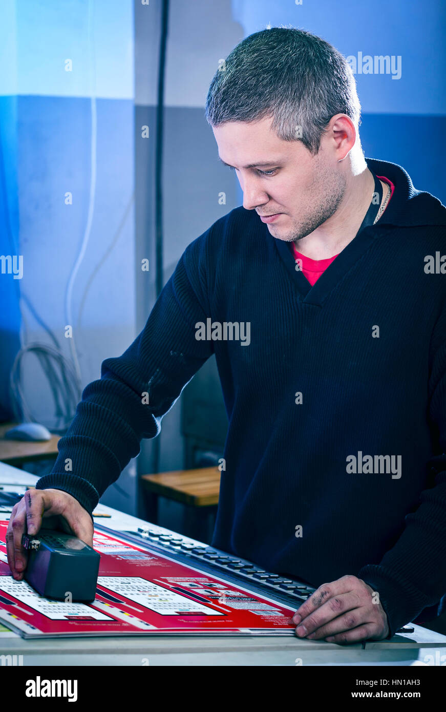 Cmyk digital offset printing graphic hi-res stock photography and ...