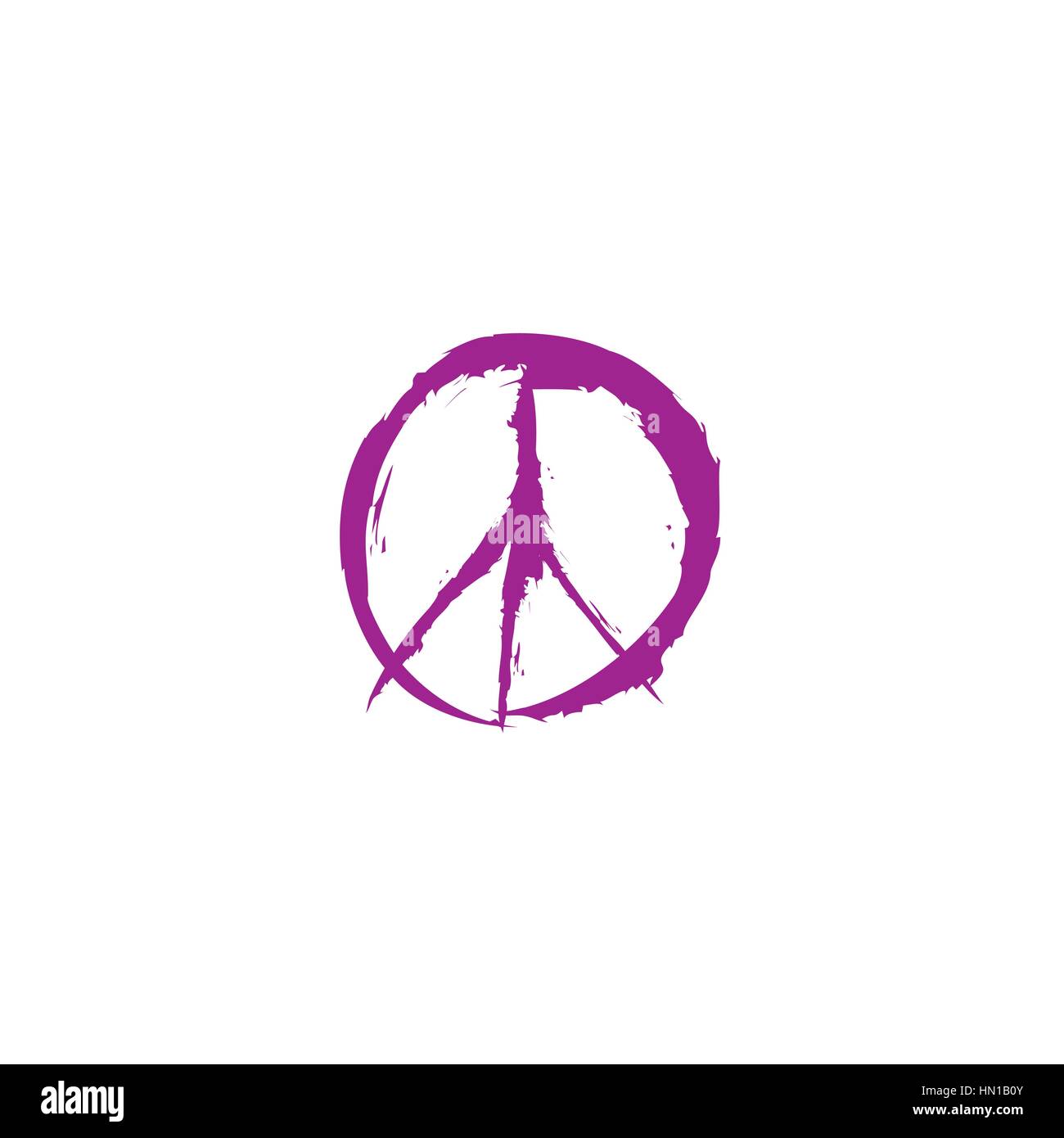 Peace sign. Peace icon. Love & peace label Stock Vector Image & Art - Alamy