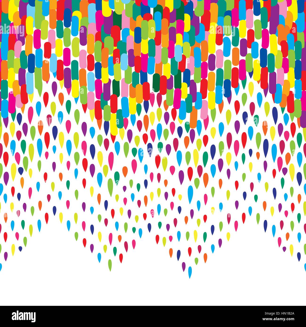 Abstract Geometric Dot Tiled Border Pattern Spot Ornament Linear Zig